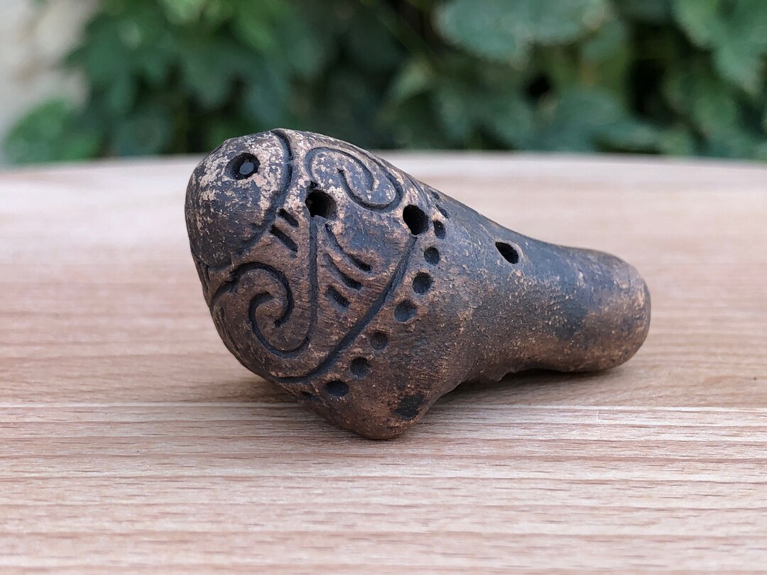 Ukrainian Amulet, Ocarina, Ceramic Whistle, Bird Whistle, Folk Bird ...