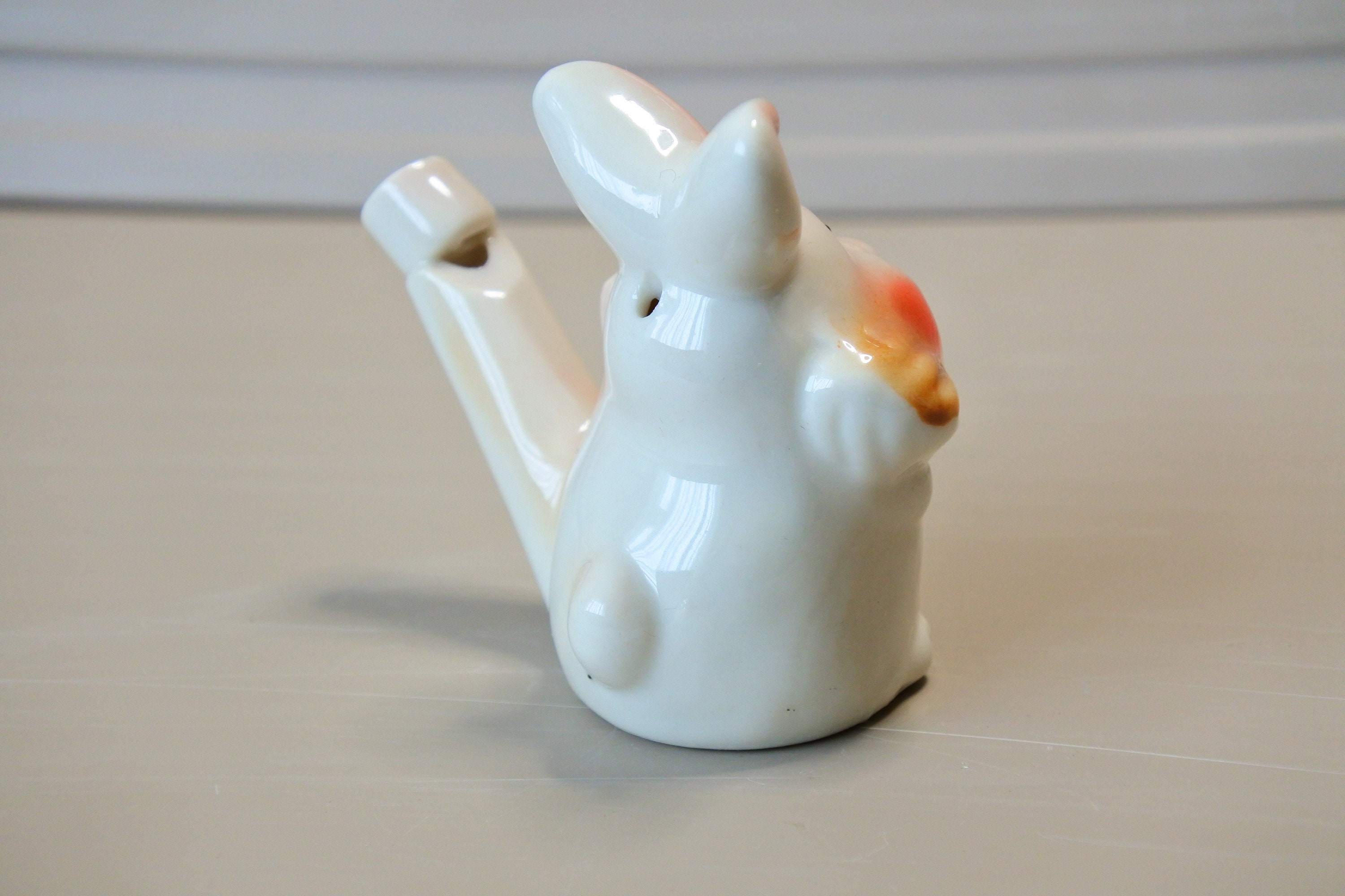 Whistle Rabbit Water Whistle Ceramic Whistle Rabbit Figurine - Etsy