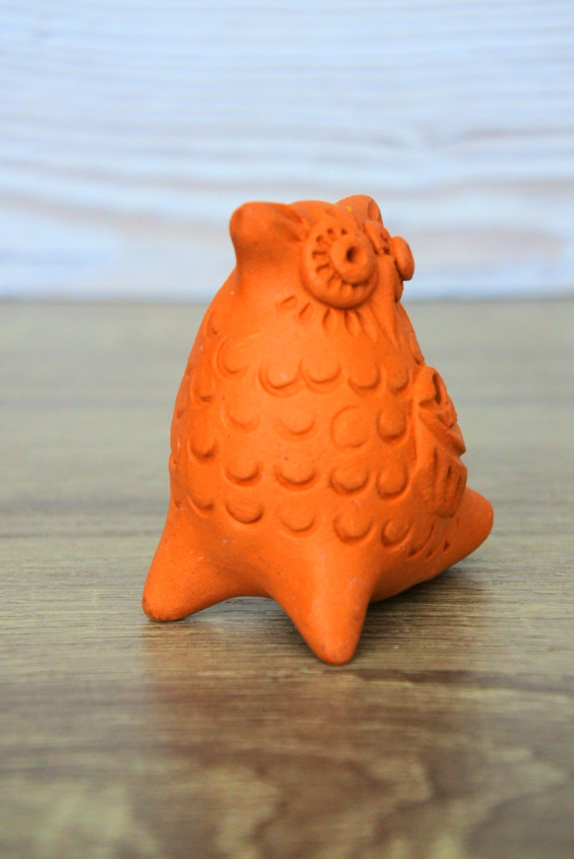 Ceramic whistle owl whistle folk bird twitter bird | Etsy