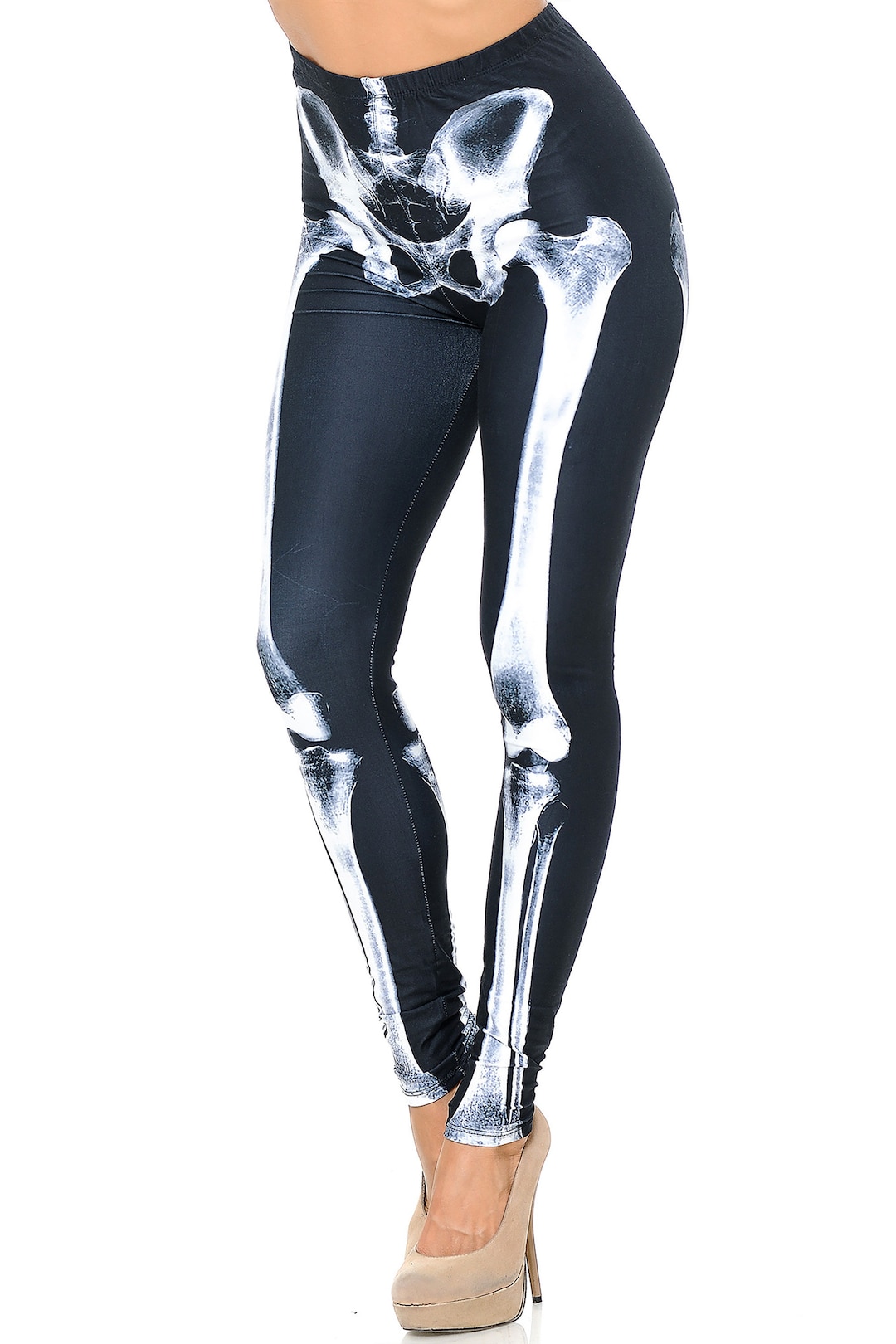 Skeleton Bone Leggings by USA Fashion™, Creamy Soft Leggings ...