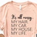 It's All Messy Shirt, Funny Mom Shirt, Messy Mom Shirt, New Mom Shirt ...