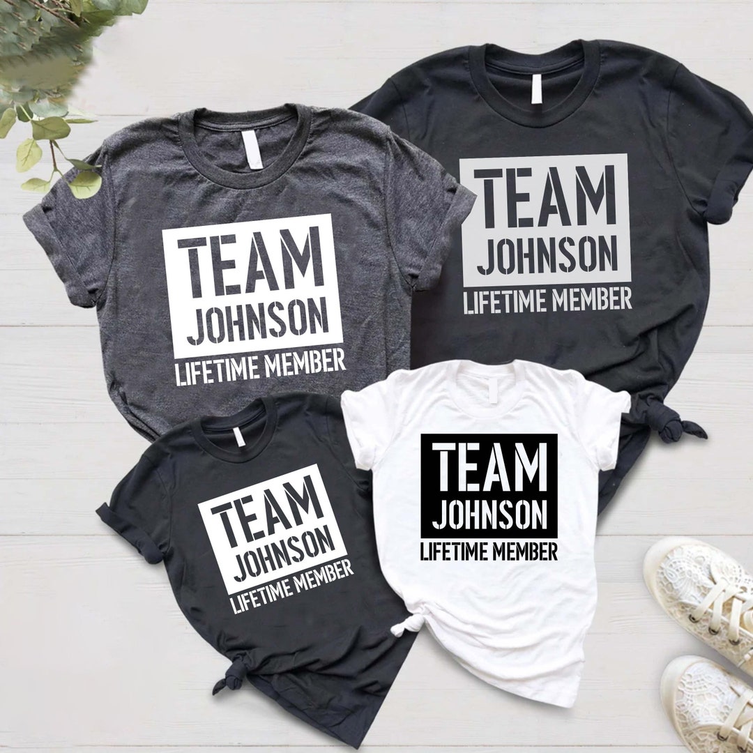 Family Team Shirts, Gift for Family Reunion Shirts, Family Matching ...