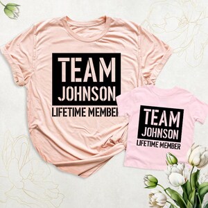 Family Team Shirts, Gift for Family Reunion Shirts, Family Matching ...