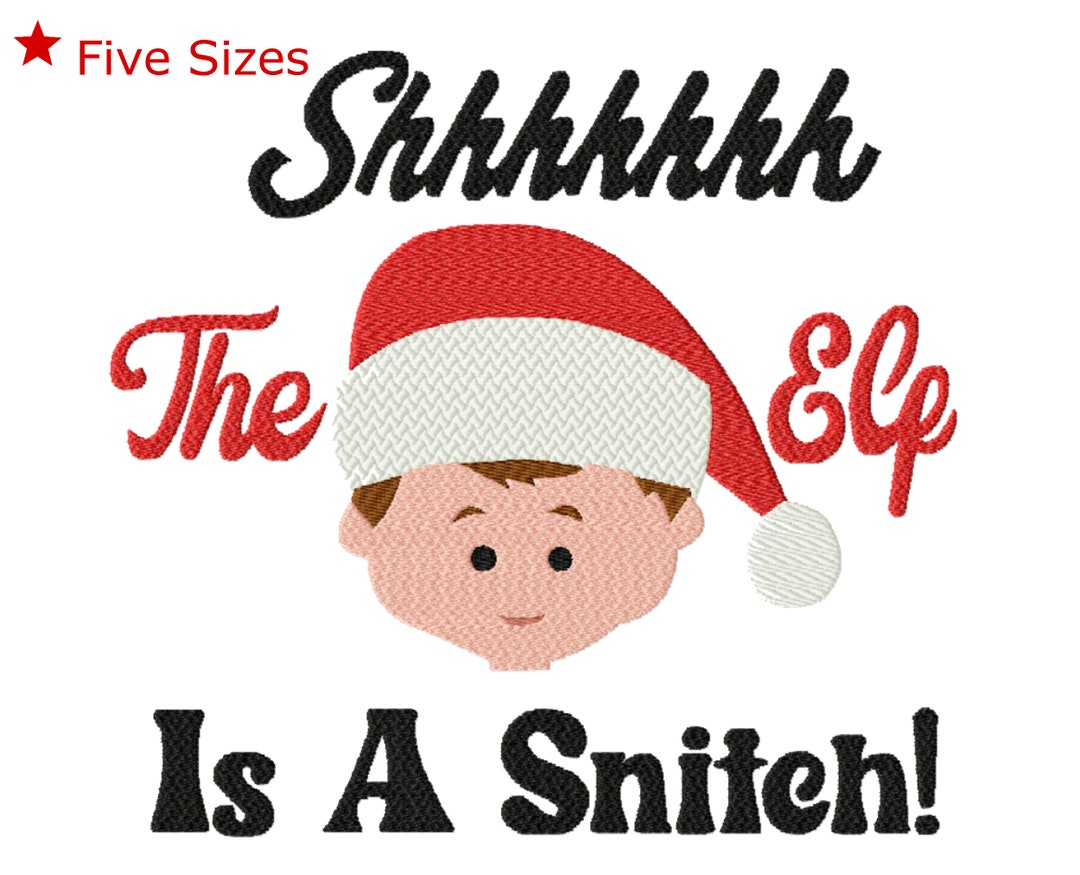 Snitch Machine Embroidery Design, Five Sizes Included, Instant Download ...