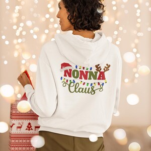 Nonna Claus Machine Embroidery Design, Seven Sizes Included, Instant ...