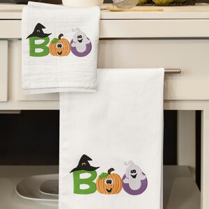 Boo Machine Embroidery Design, Seven Sizes Included, Instant Download ...