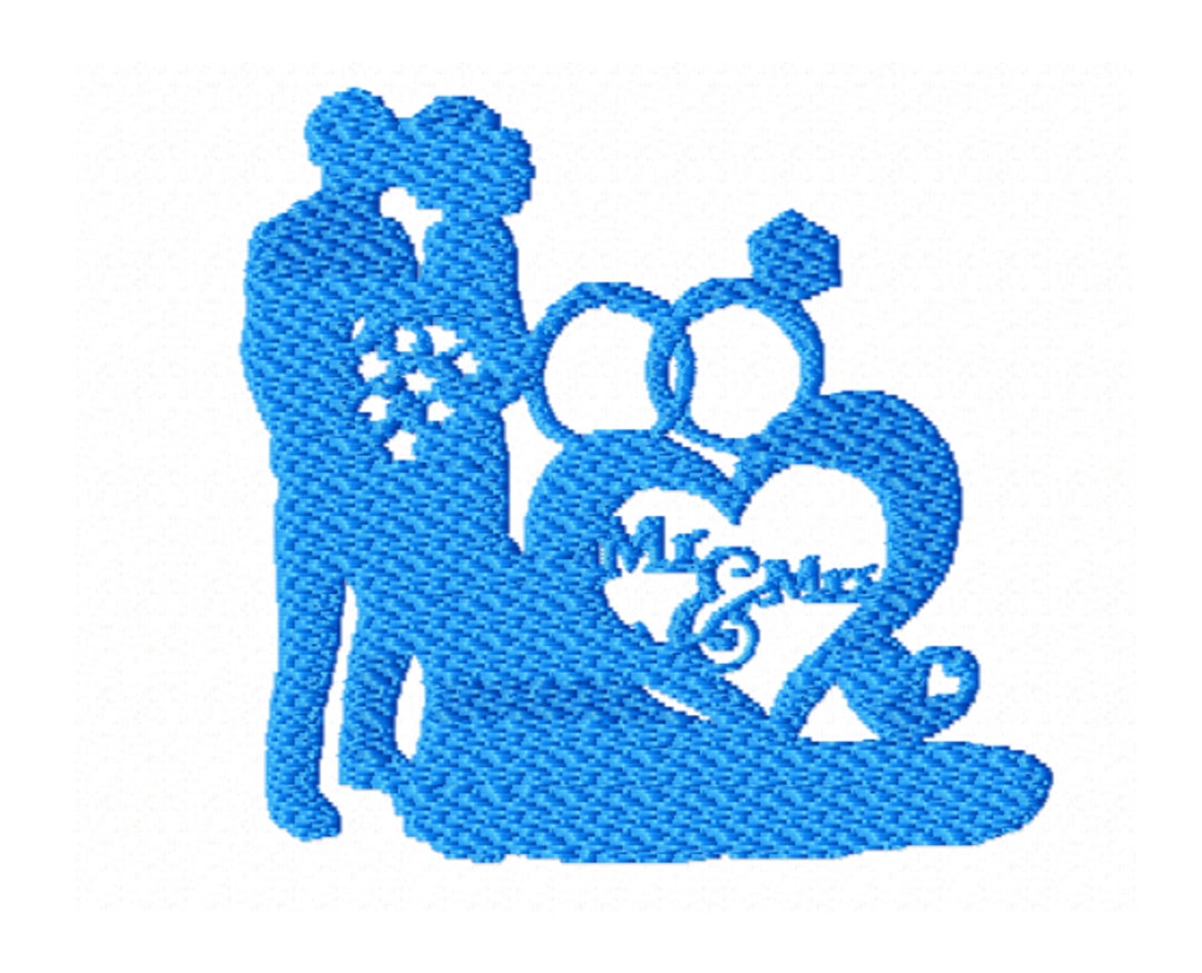 Marriage Machine Embroidery Design Download. - Etsy