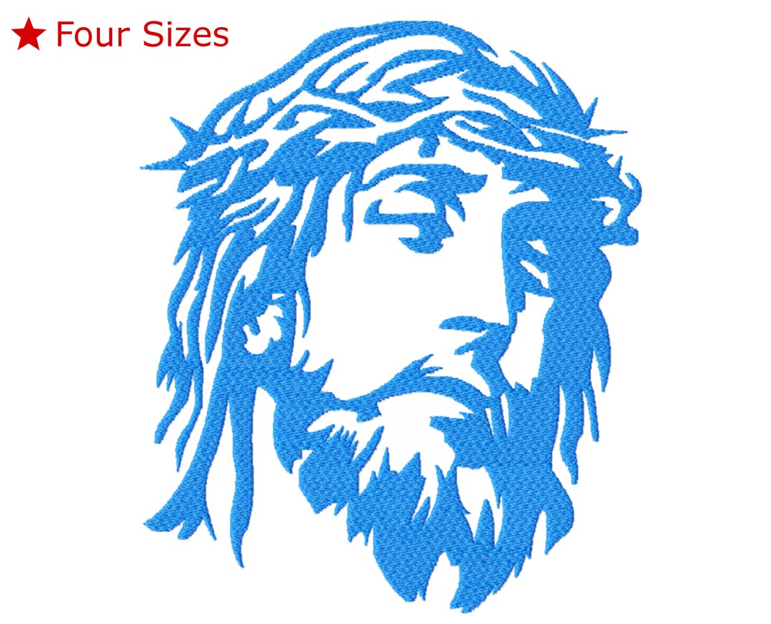 Jesus Machine Embroidery Design Download. - Etsy