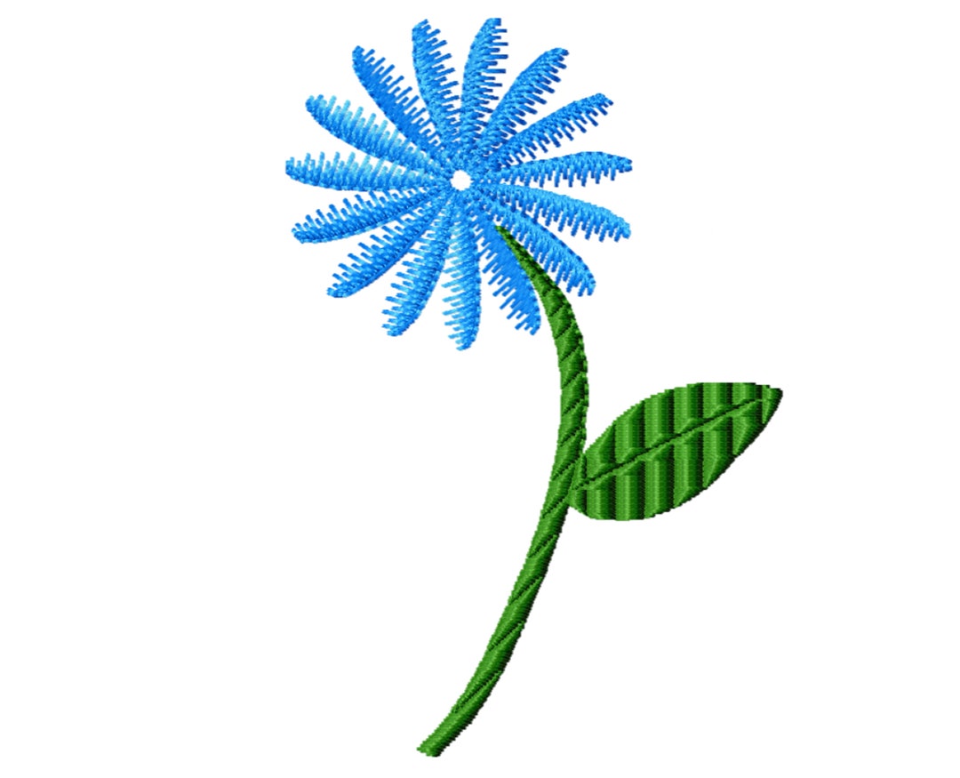 Pinwheel Flower Machine Embroidery Design - Etsy