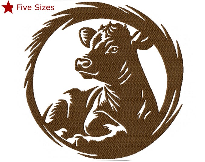 Baby Cow / Block Print - Etsy