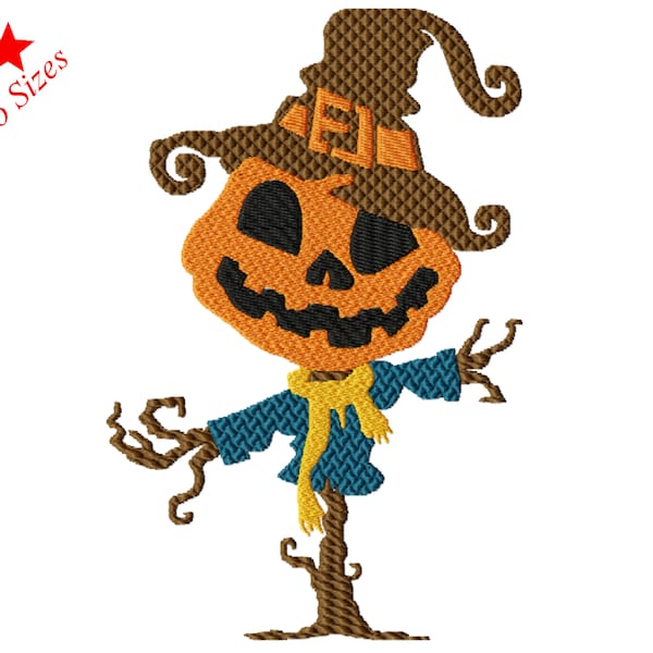 Scarecrow Embroidery - Etsy