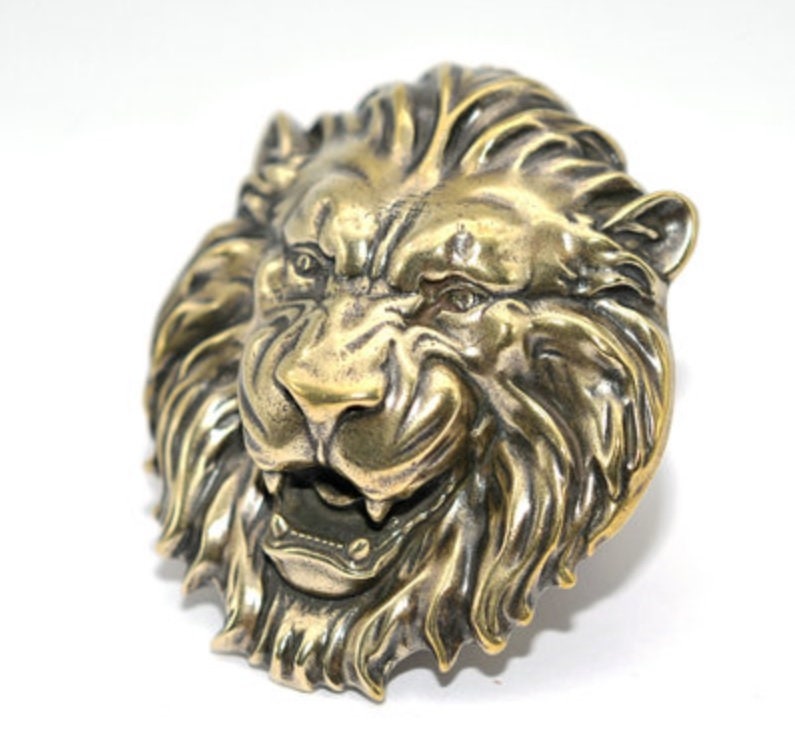 Fine Brass Conchos Leather Crafting Lion Decorative Concho Luxury ...