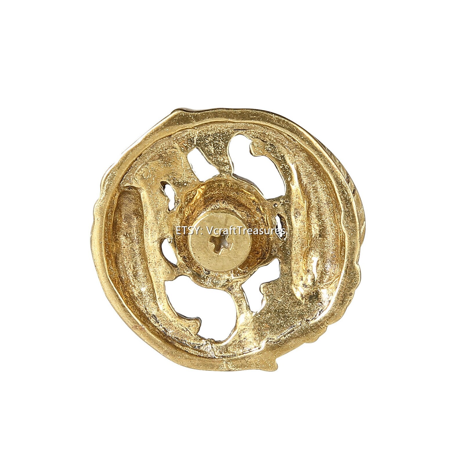 Brass Conchos Screw Back Leather Crafting Concho Lucky Fish Pisces ...