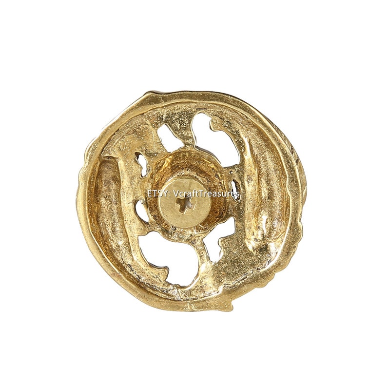 Brass Conchos Screw Back Leather Crafting Concho Lucky Fish - Etsy