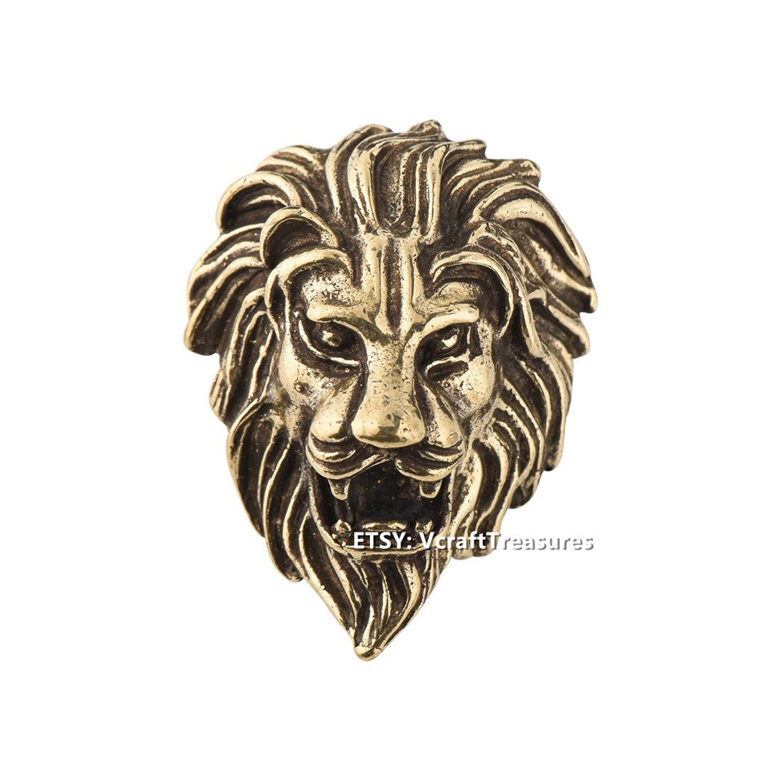 2pcs Lion Concho Leather Conchos Screw Back Leather Crafting Handmade ...
