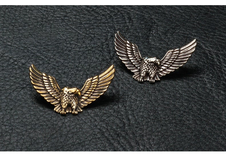 Brass Conchos Screw Back Leather Crafting Eagle Concho - Etsy