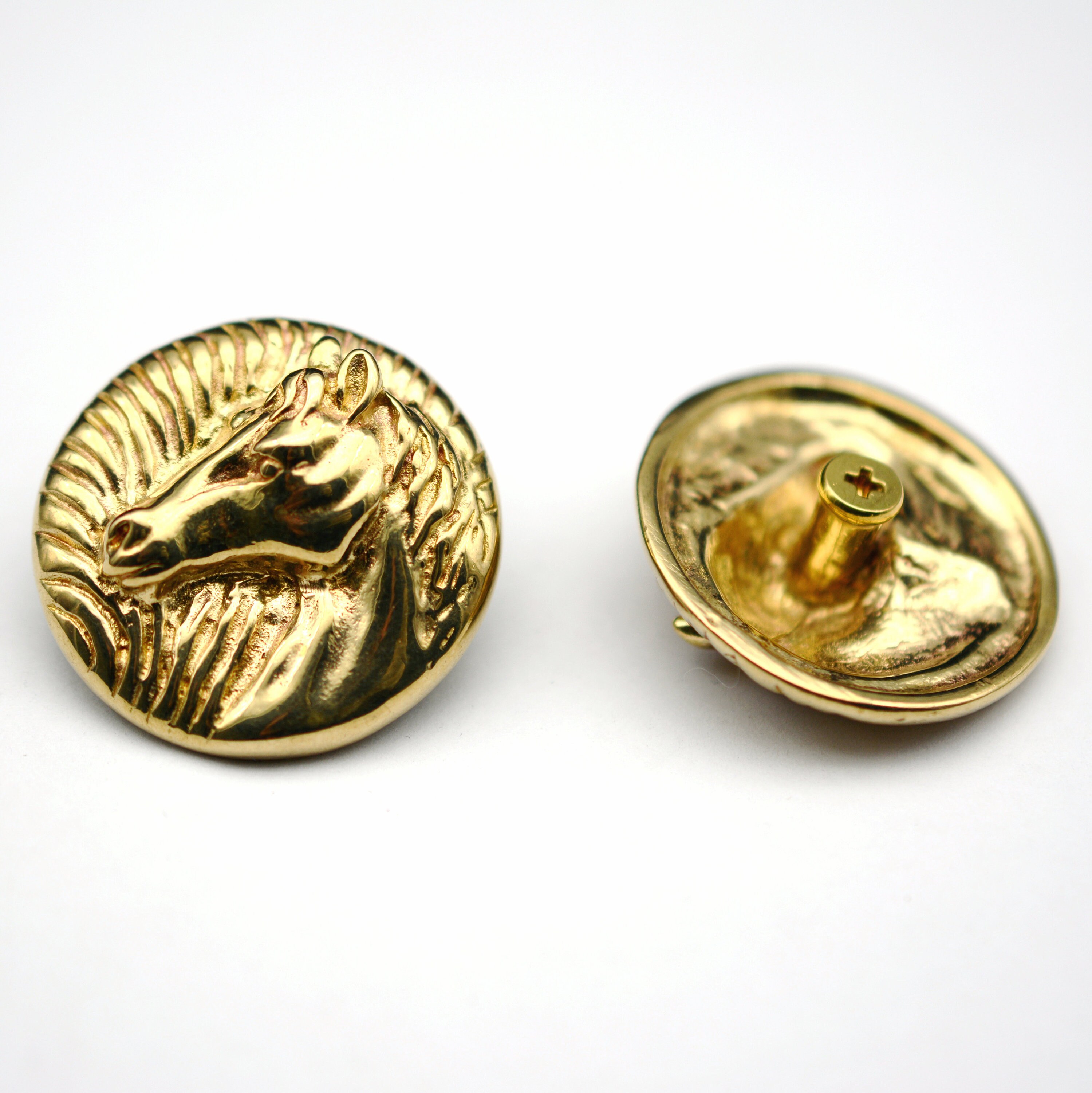 Brass Conchos Screw Back Leather Crafting Horse Concho - Etsy Canada