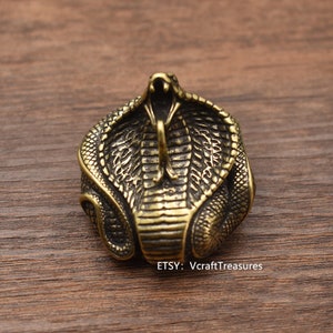 Brass Conchos Screw Back - Leather Crafting Concho - Cobra Snake Concho ...