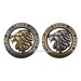 Brass Conchos Screw Back Leather Crafting Handmade Lion Connectors ...