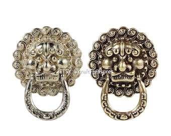 Lion Concho Leather Conchos Screw Back Leather Crafting - Etsy