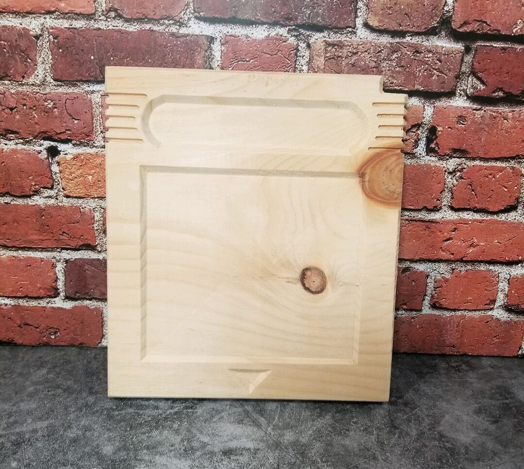 Large Blank Nintendo Gameboy Wooden Cartridge Raw Cut Unfinished - Etsy