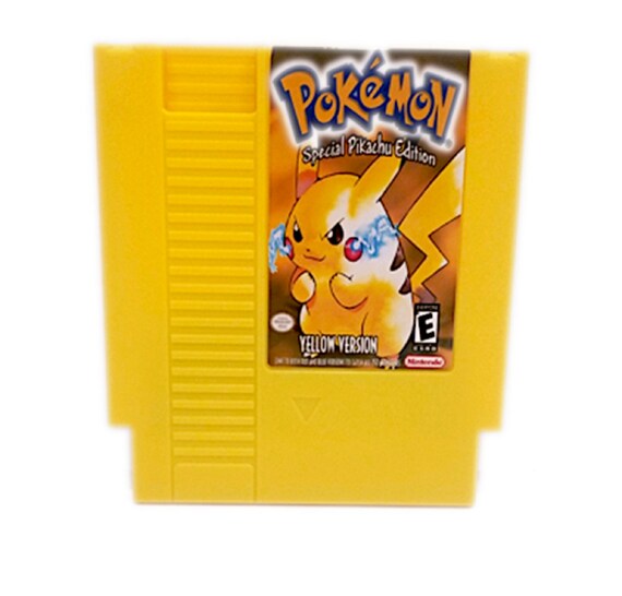 NES Pokémon: Yellow Nintendo Entertainment System Cartridge - Etsy