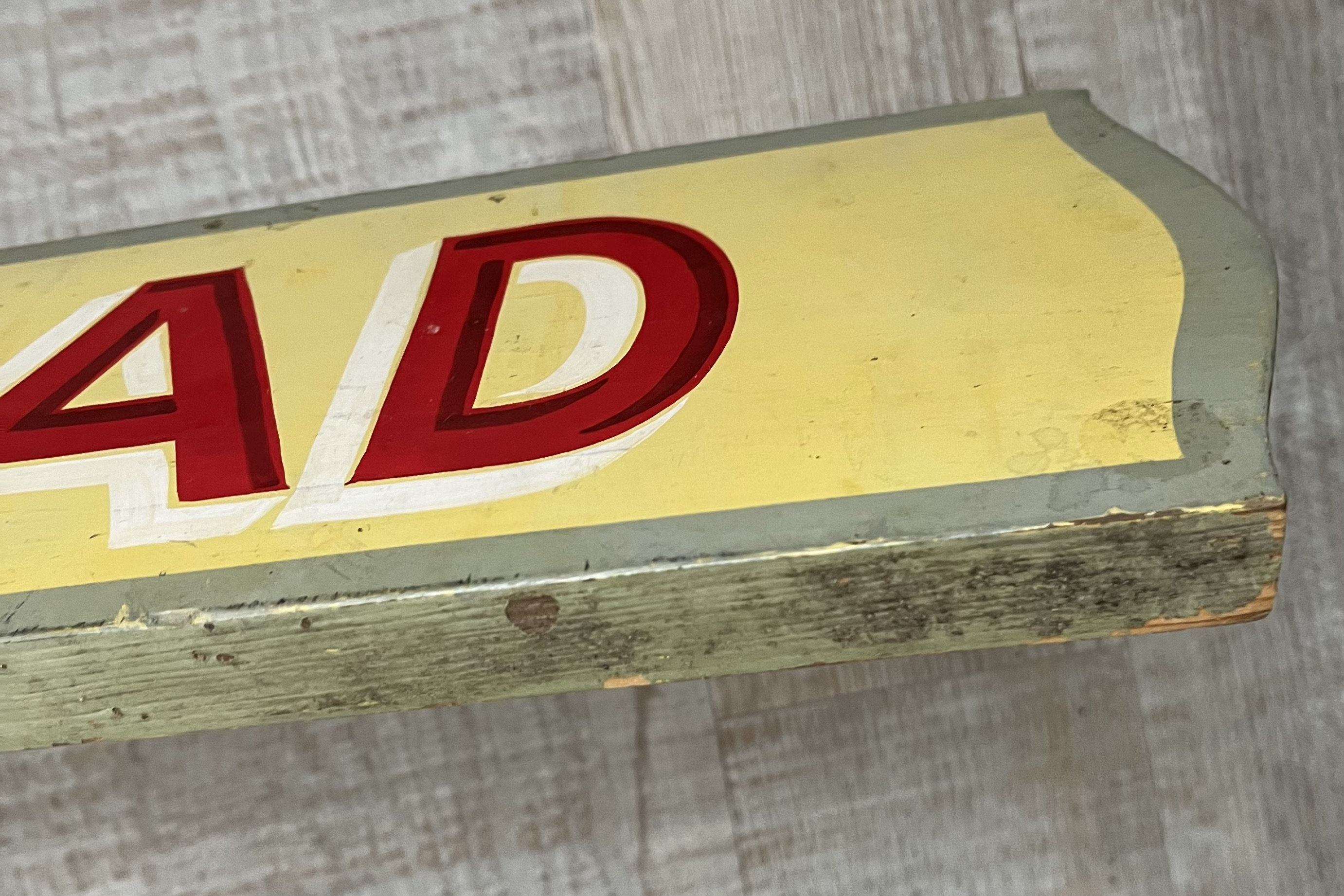 Antique Vintage Wood Trade Sign Debus Bread Circa 1950 - Etsy