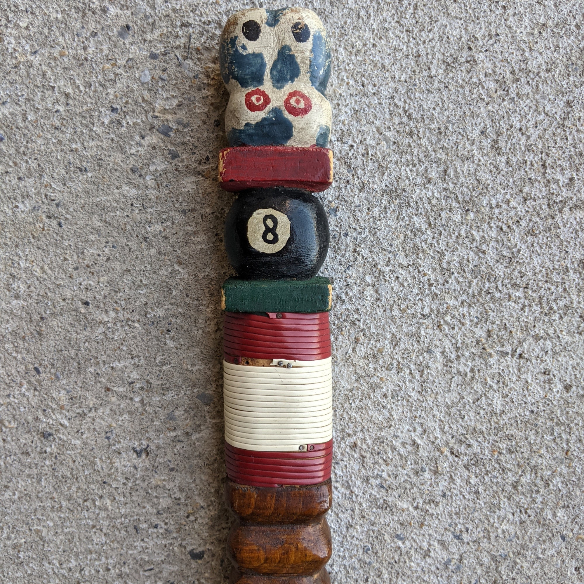 Folk Art Camp / Scouts Totem Signed 1937 Brooklyn NY Rober - Etsy UK