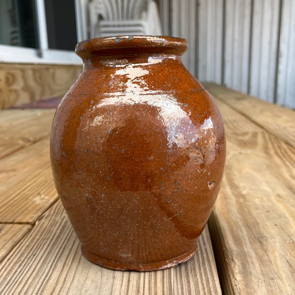 Antique Redware - Etsy