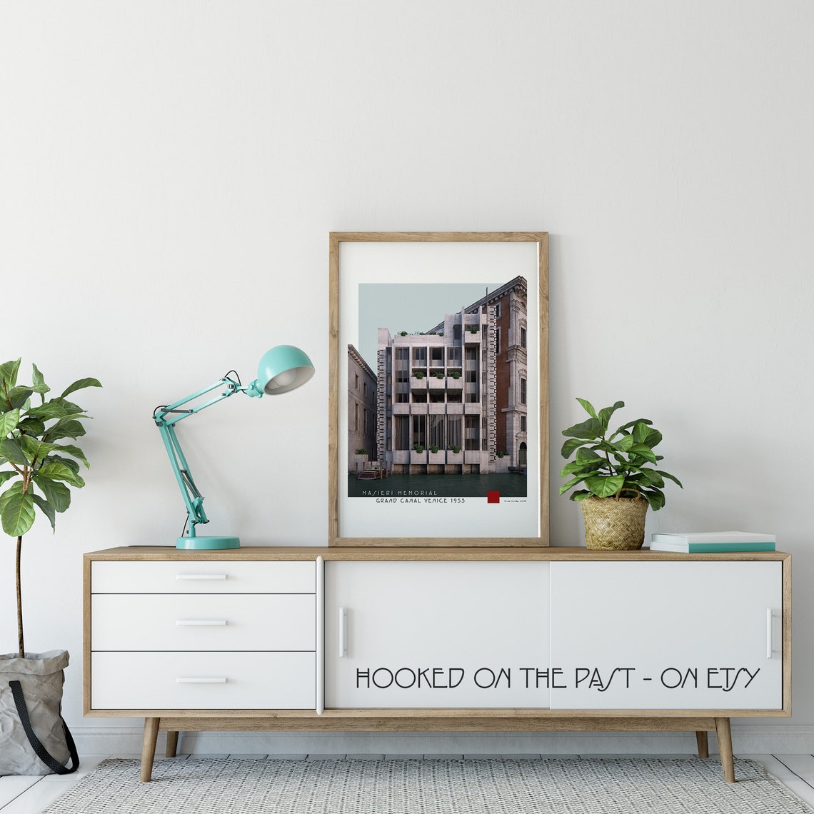 Frank Lloyd Wright Masieri Memorial Print: Venice Architecture (digital ...