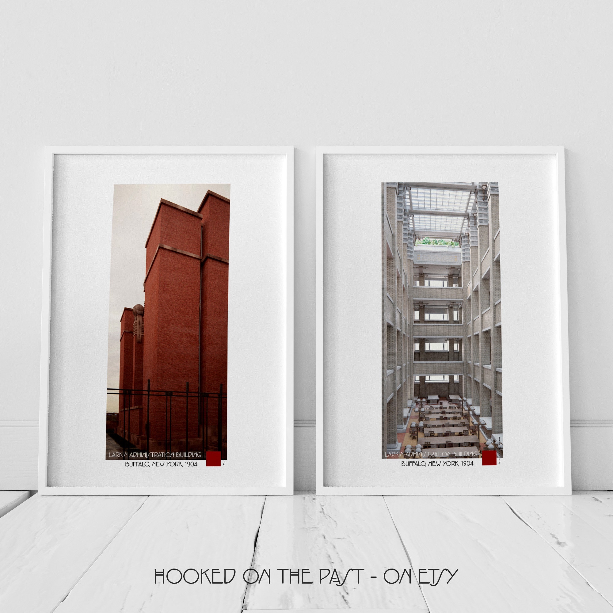 Frank Lloyd Wright Larkin Administration Building, Buffalo, New York ...