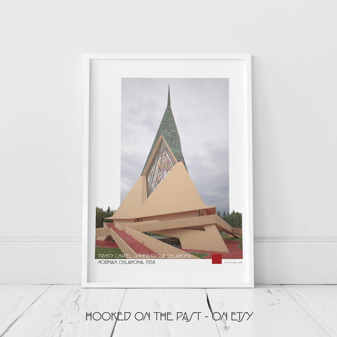 Frank Lloyd Wright, Trinity Chapel in Norman, Oklahoma, 1958. Home ...