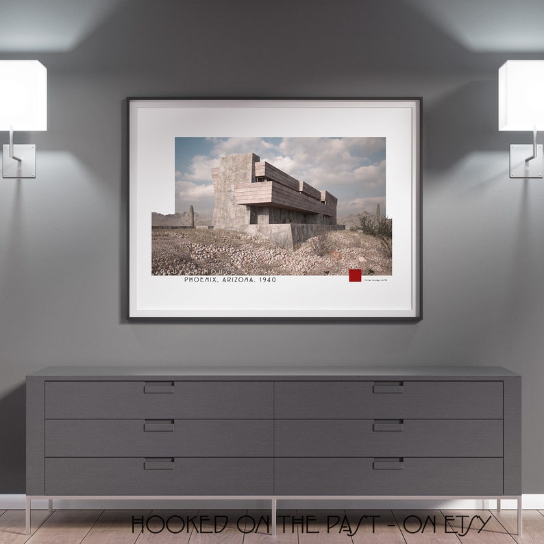 Frank Lloyd Wright, Pauson House, Frank Lloyd Wright, Phoenix, Arizona ...