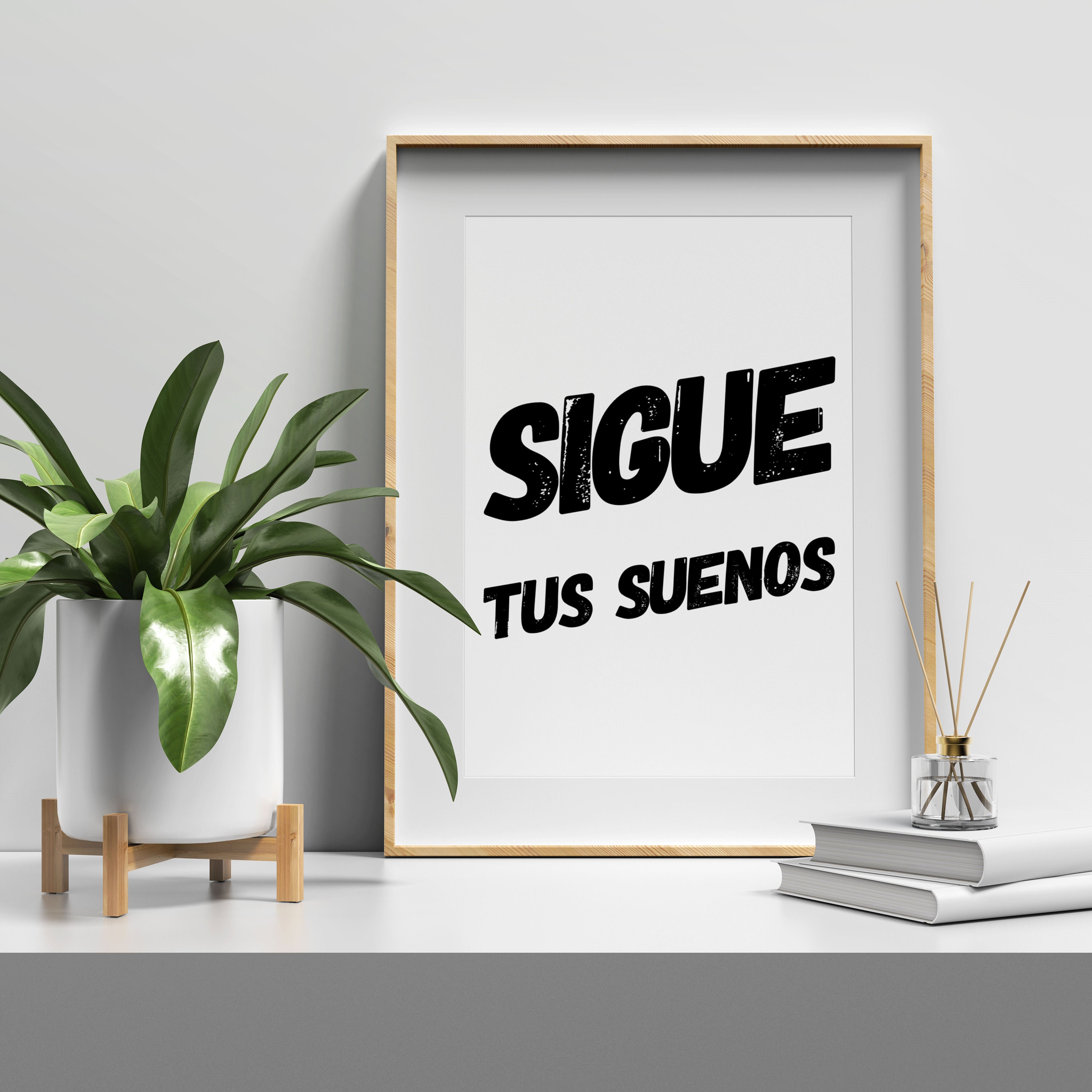 Sigue Tus Sueños Quote Printable Wall Art Spanish Teacher Posterspanish ...