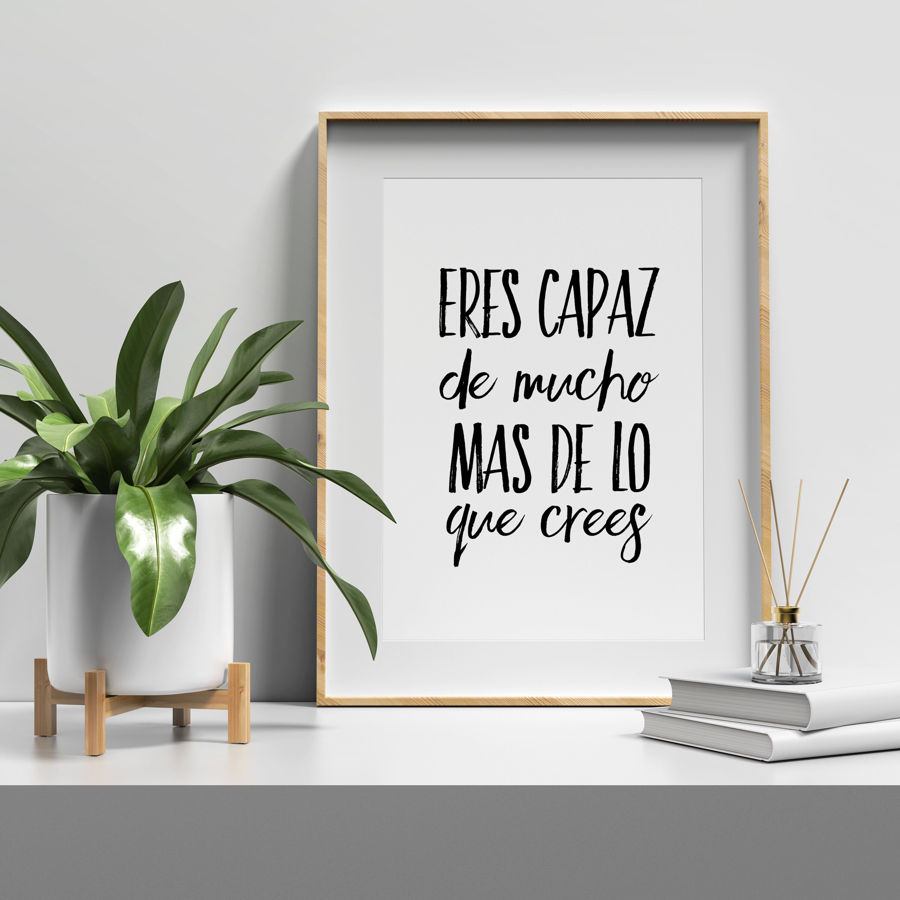 Eres Capaz De Mucho M s De Lo Que Crees Quote Printable Wall Etsy Eres Capaz De Mucho M s De Lo Que Crees Quote Printable Wall Etsy