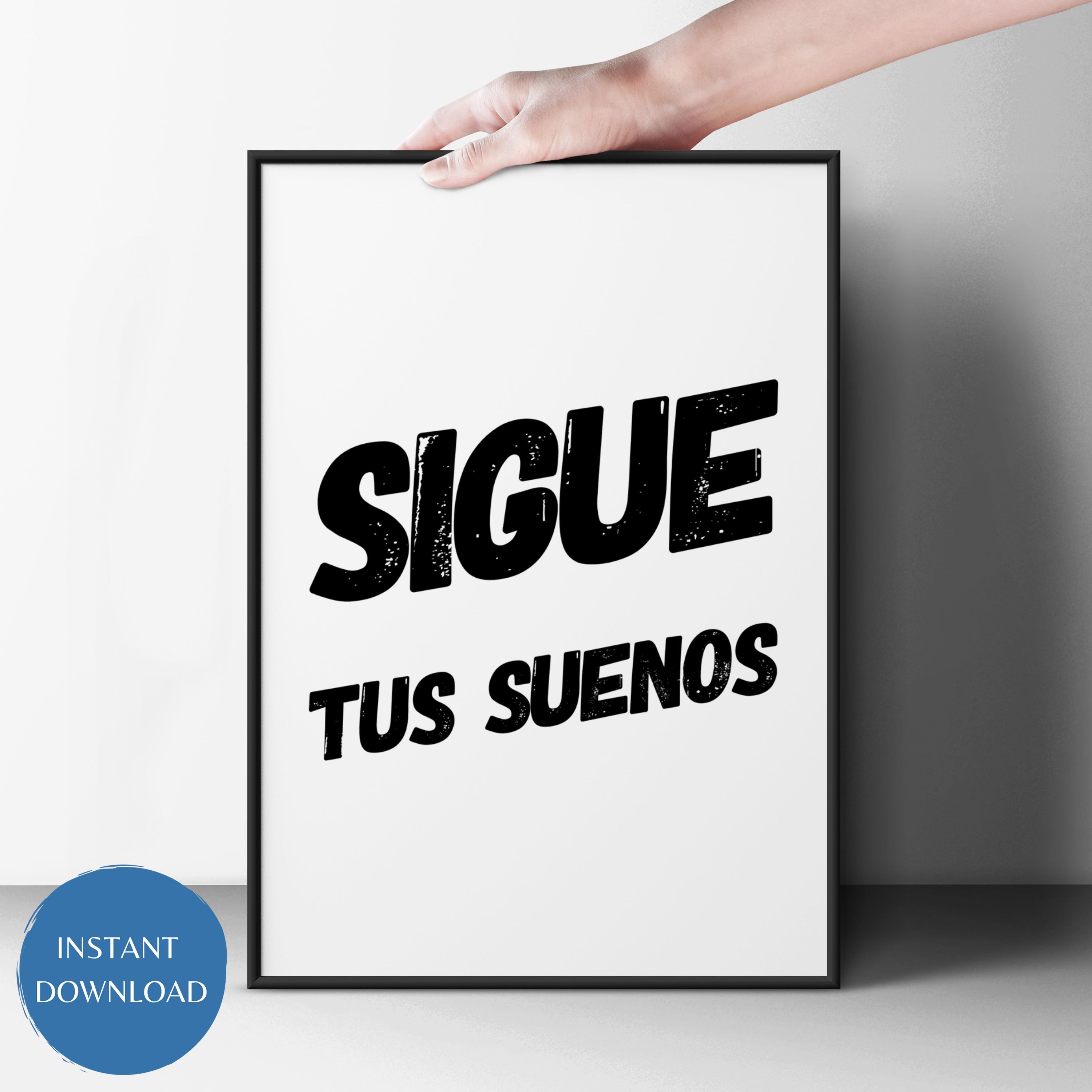 Sigue Tus Sueños Quote Printable Wall Art Spanish Teacher Posterspanish ...