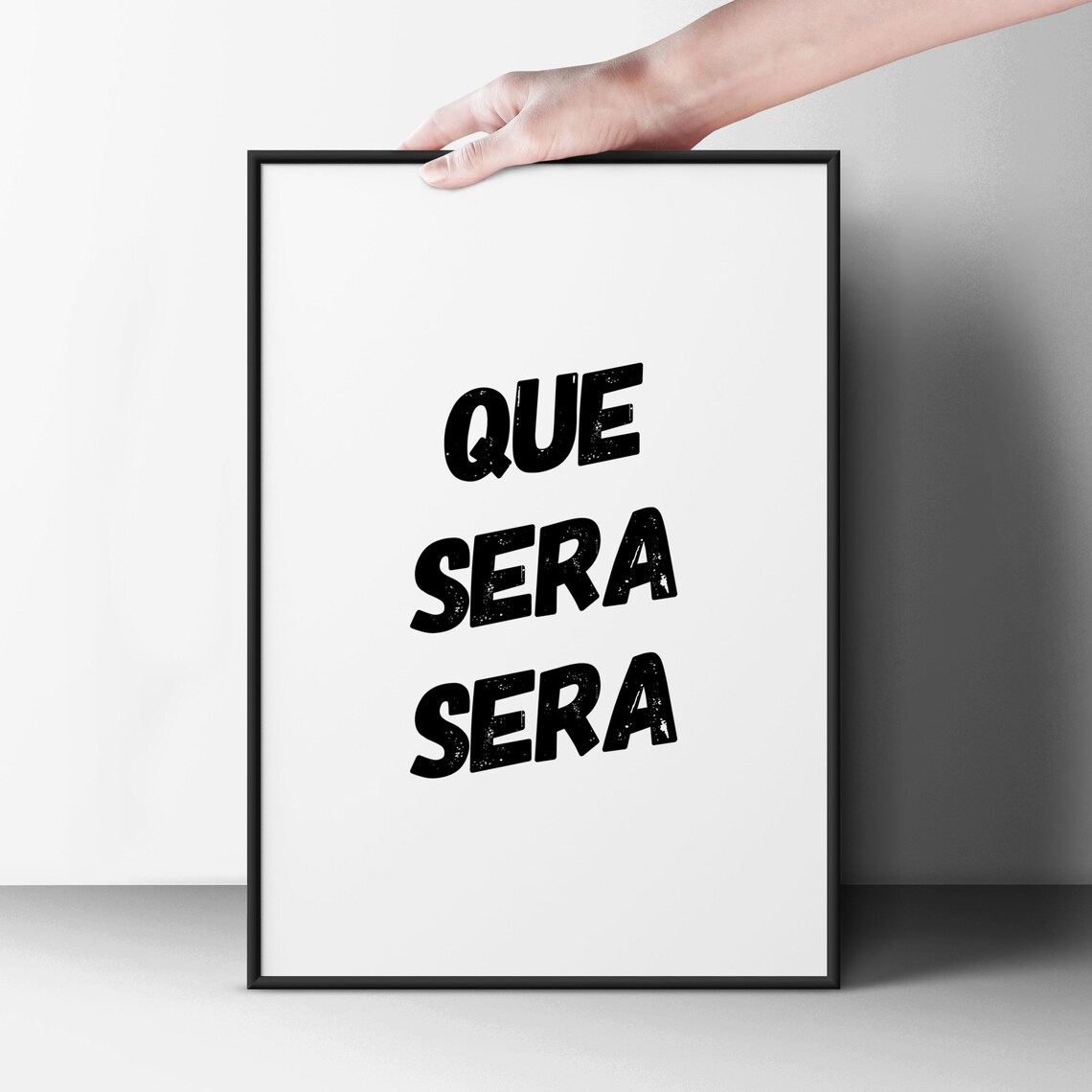 Qué Será Será Quote Printable Wall Art|inspirational Poster|spanish ...