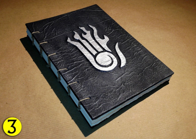 Skyrim Inspired 18 X 12.5 Cm Coptic Bound Notebooks - Etsy