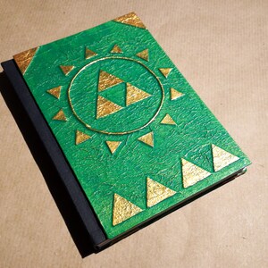 Legend of Zelda Inspired Triforce Notebooks - Etsy