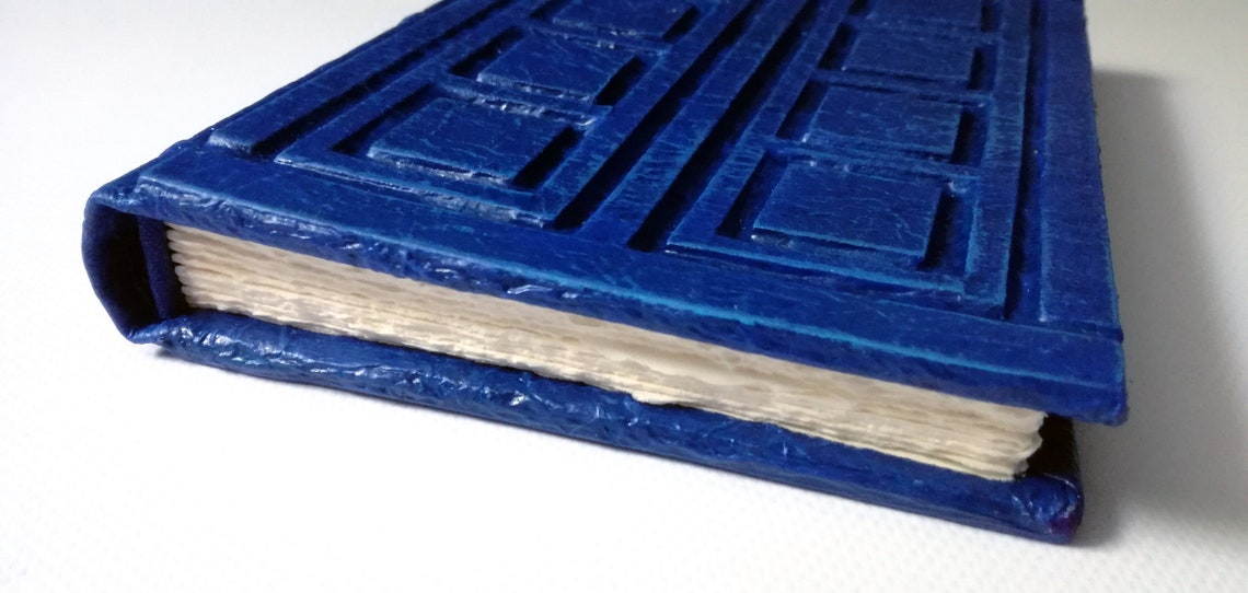 Doctor Who Inspired River Song TARDIS Diary Journal Handmade - Etsy