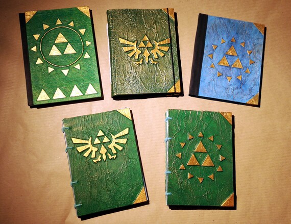 Legend of Zelda Inspired Triforce Notebooks | Etsy