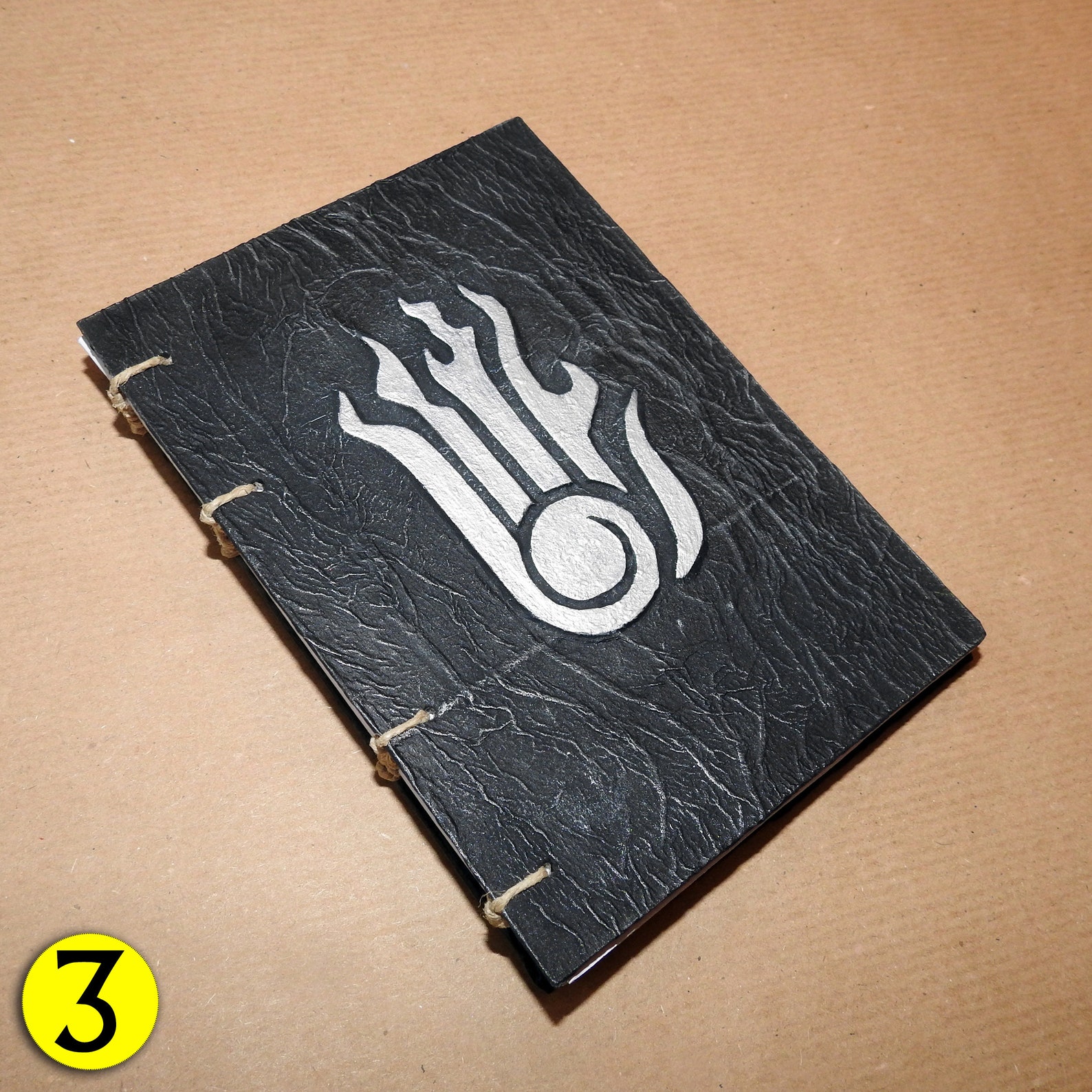 Skyrim Inspired 14 X 10 Cm Coptic Bound Notebooks - Etsy