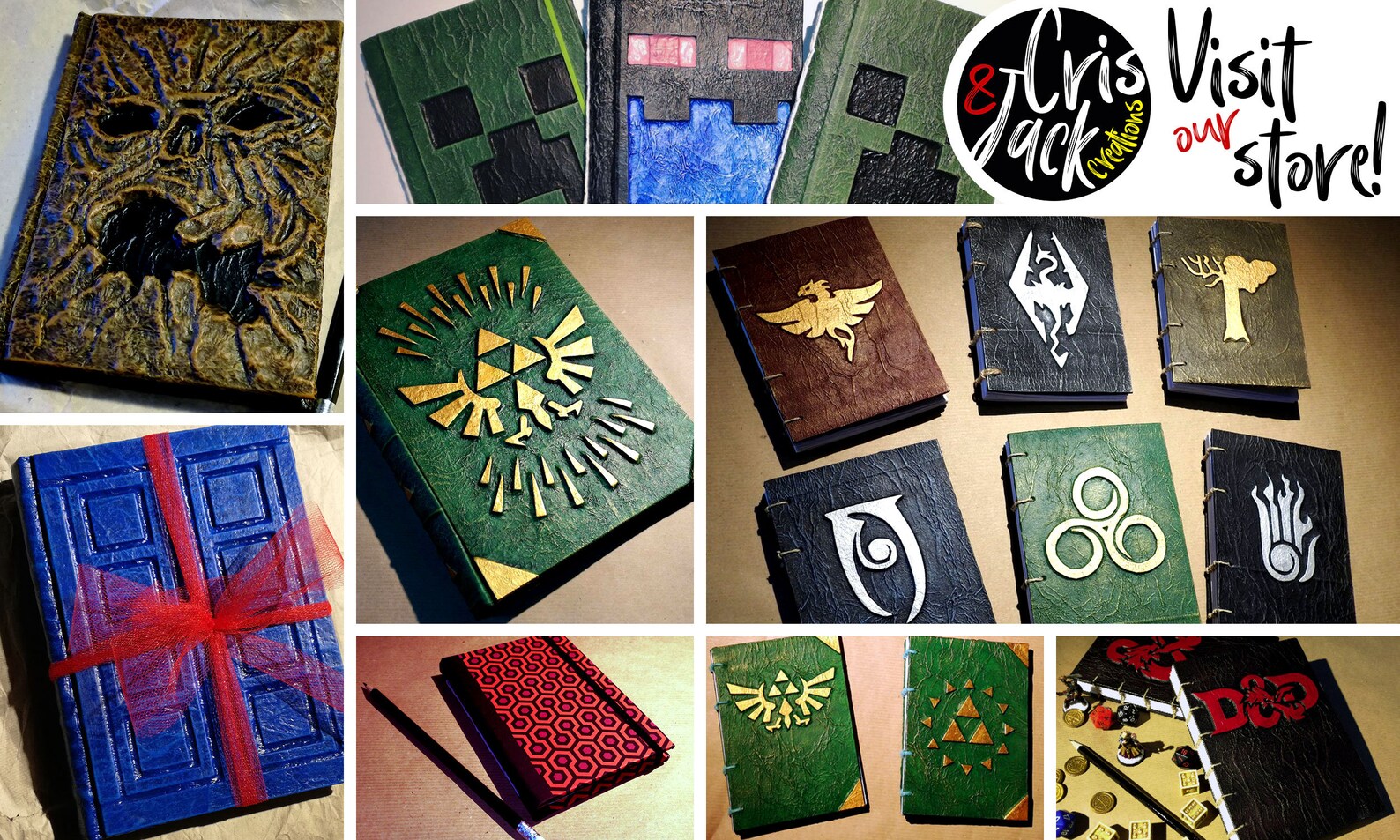 Legend of Zelda Inspired Triforce Notebooks - Etsy