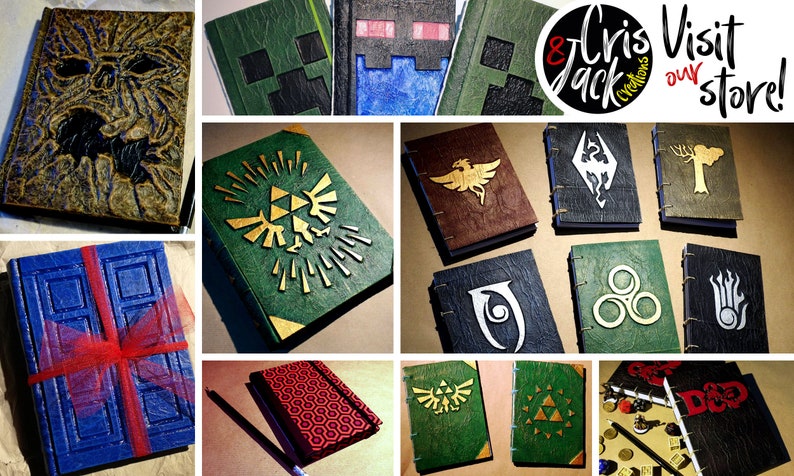 Legend of Zelda Inspired Triforce Notebooks - Etsy