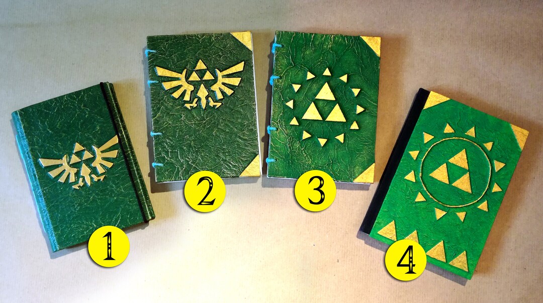Legend of Zelda Inspired Triforce Notebooks - Etsy