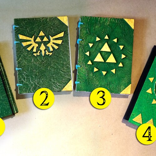 Legend of Zelda Inspired Triforce Notebooks - Etsy