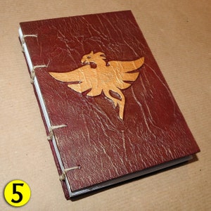 Skyrim Inspired 14 X 10 Cm Coptic Bound Notebooks - Etsy