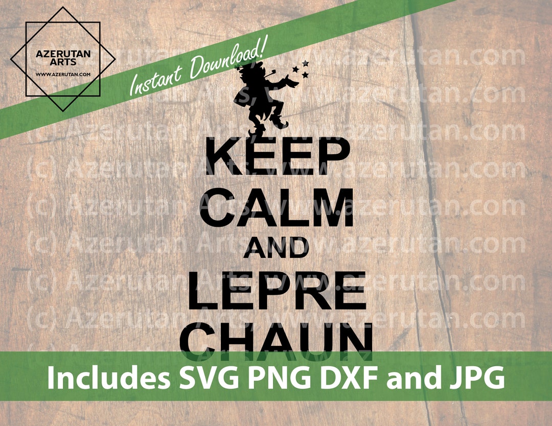 Keep Calm and Leprechaun - Etsy