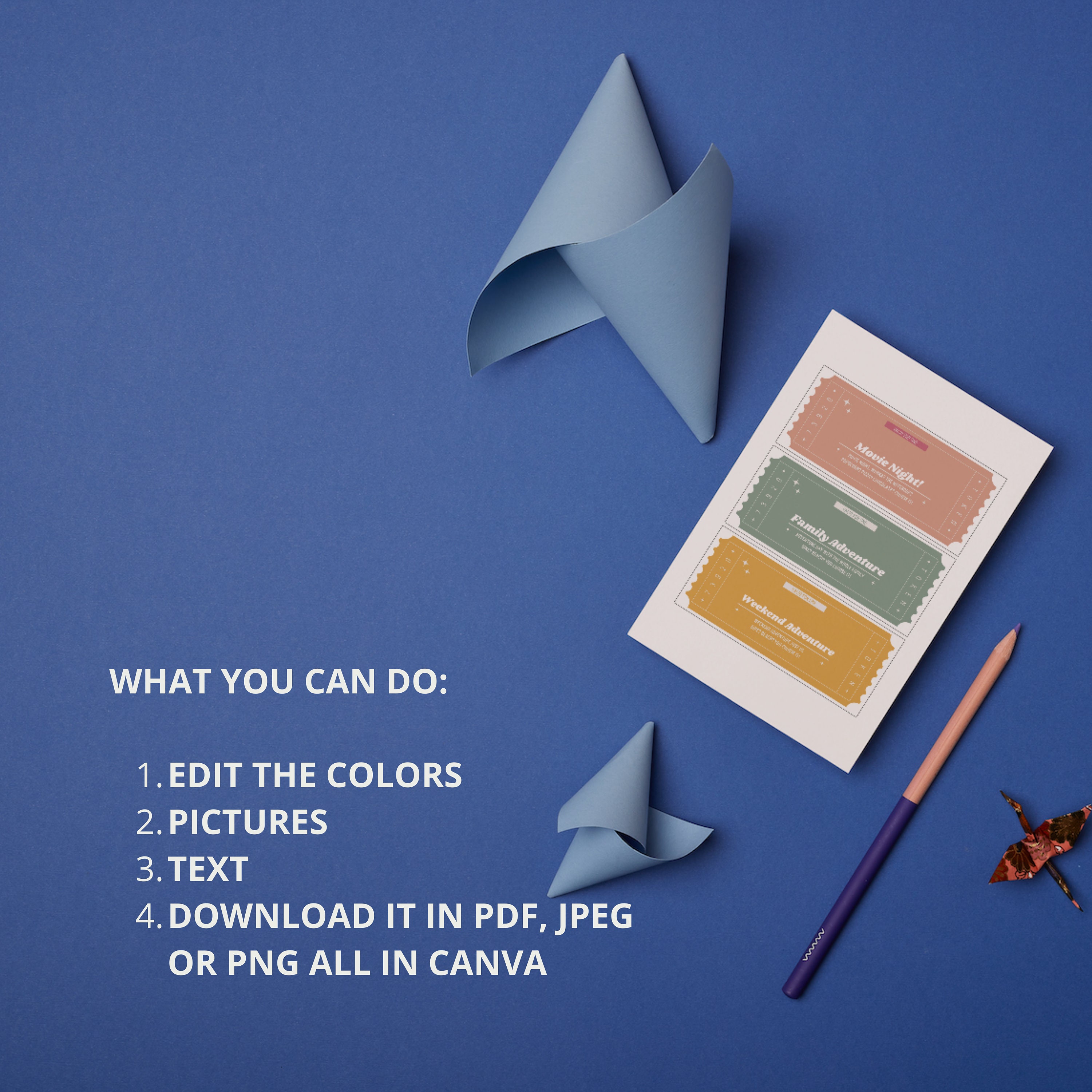 Retro Editable Coupon Template, Printable Birthday Coupons, Anniversary ...