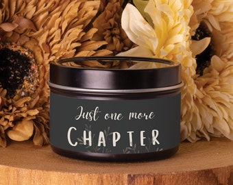 Just One More Chapter Candle - Etsy